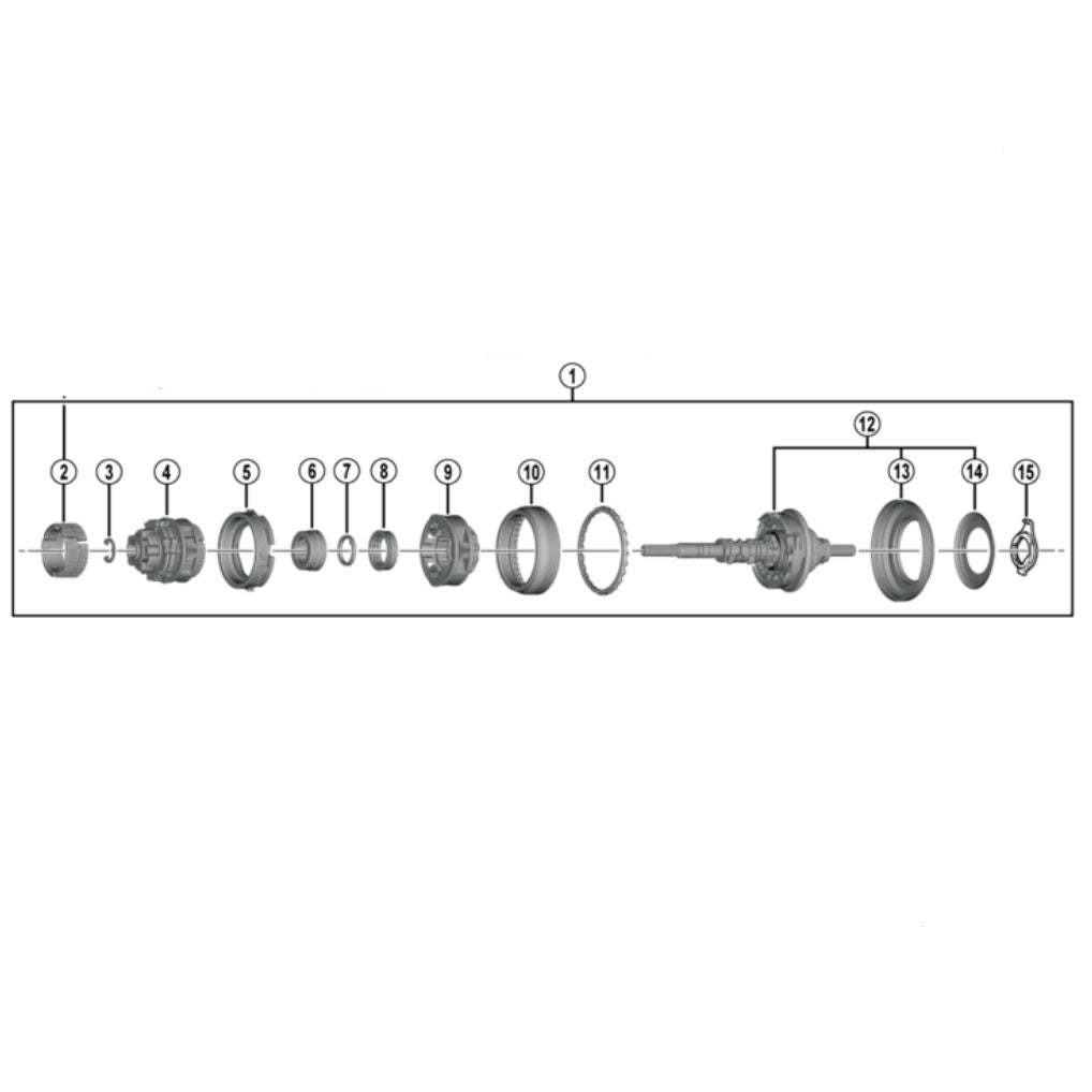 SHIMANO Nexus SG-C3001-7C-DX Hub 7-Speed Internal Assembly – Pit Crew ...